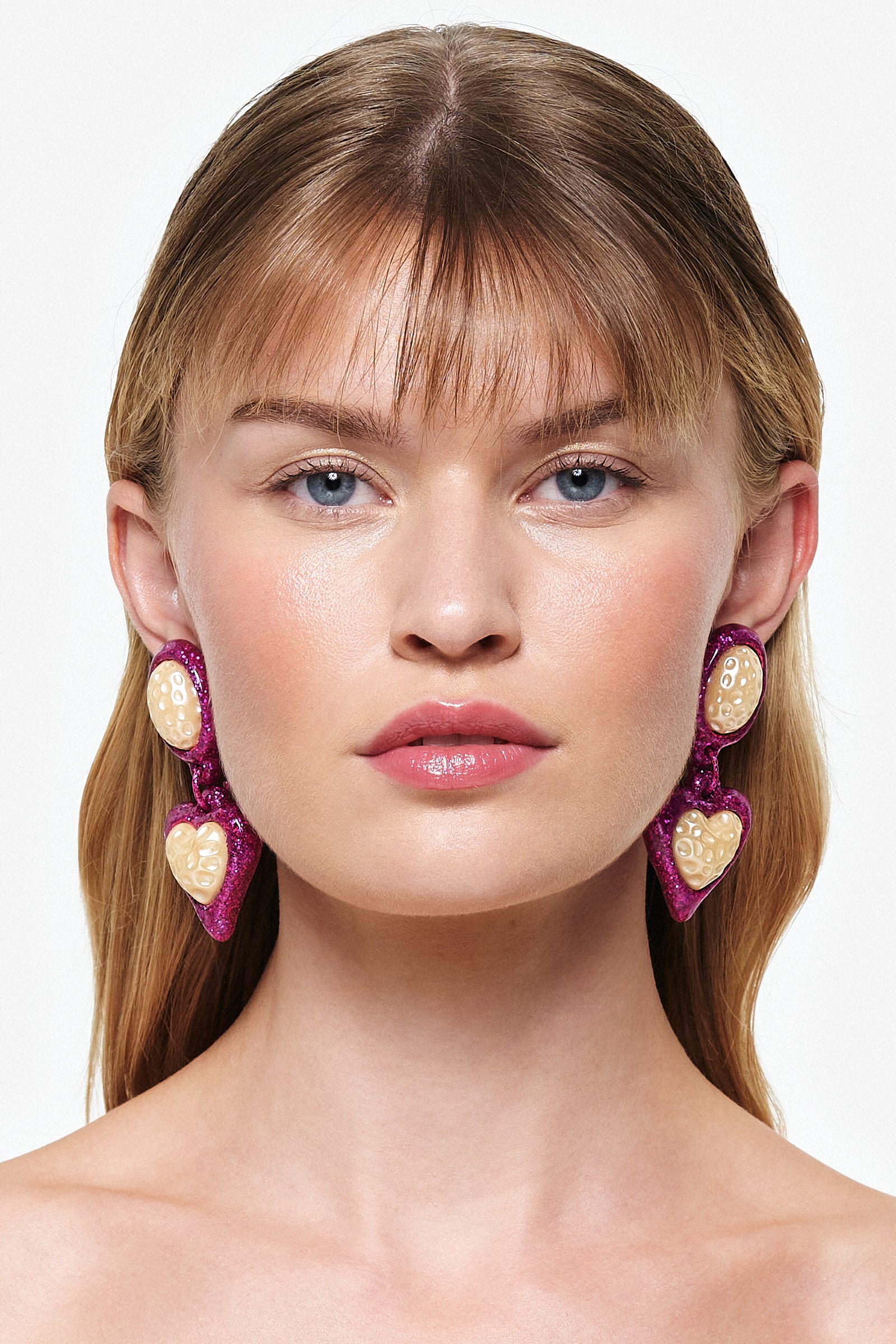 Night Fever Earring - Hot Pink Glitter – Couper