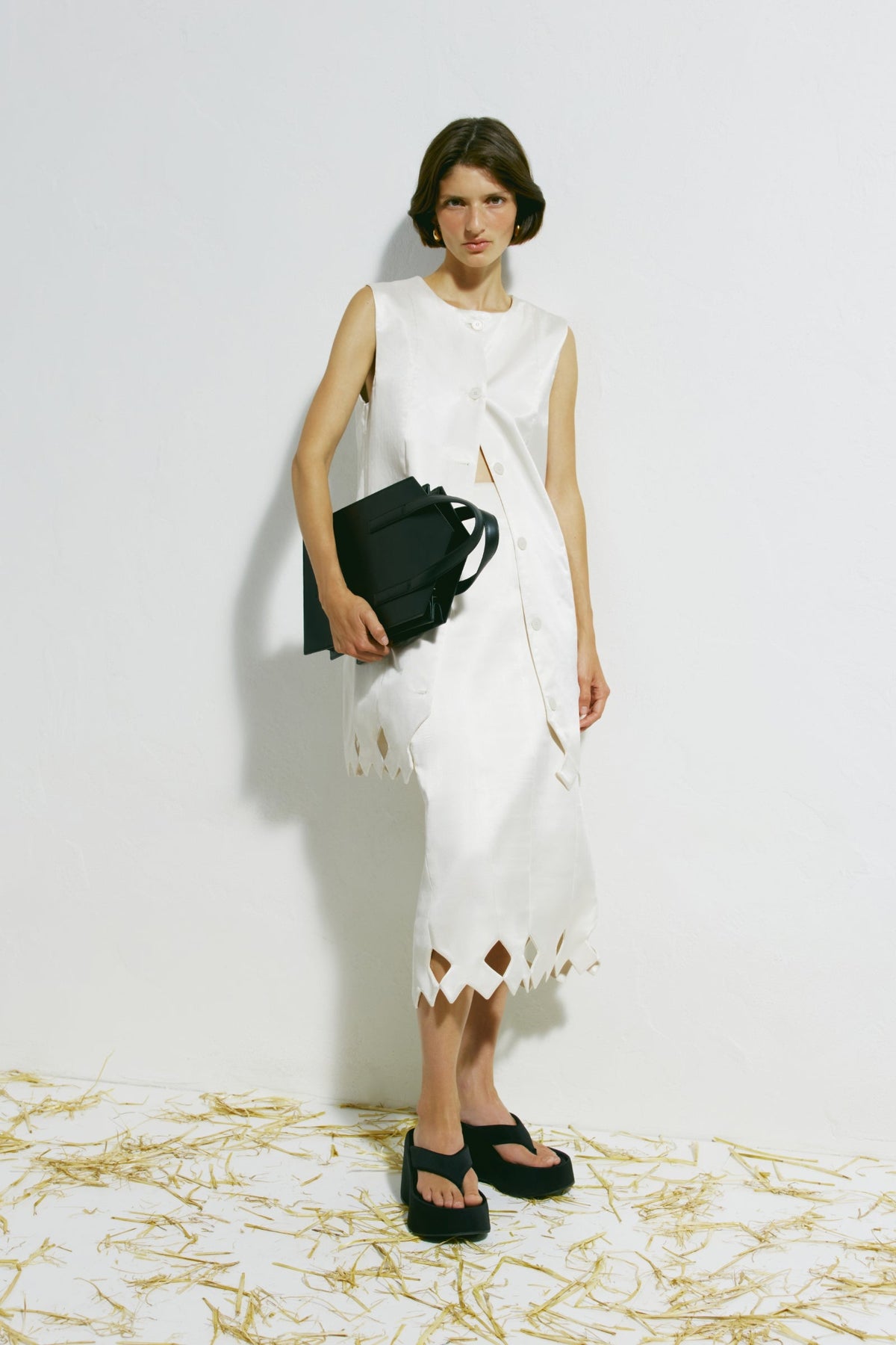 Tympan Vest Creamy White – Couper