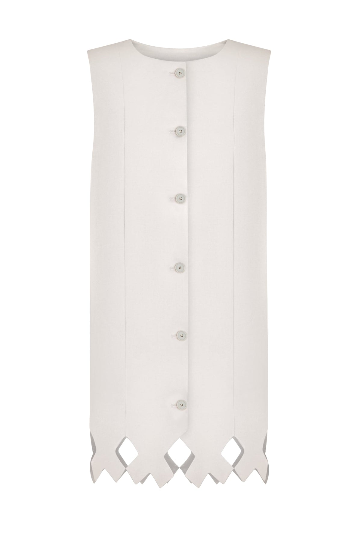 Tympan Vest Creamy White – Couper