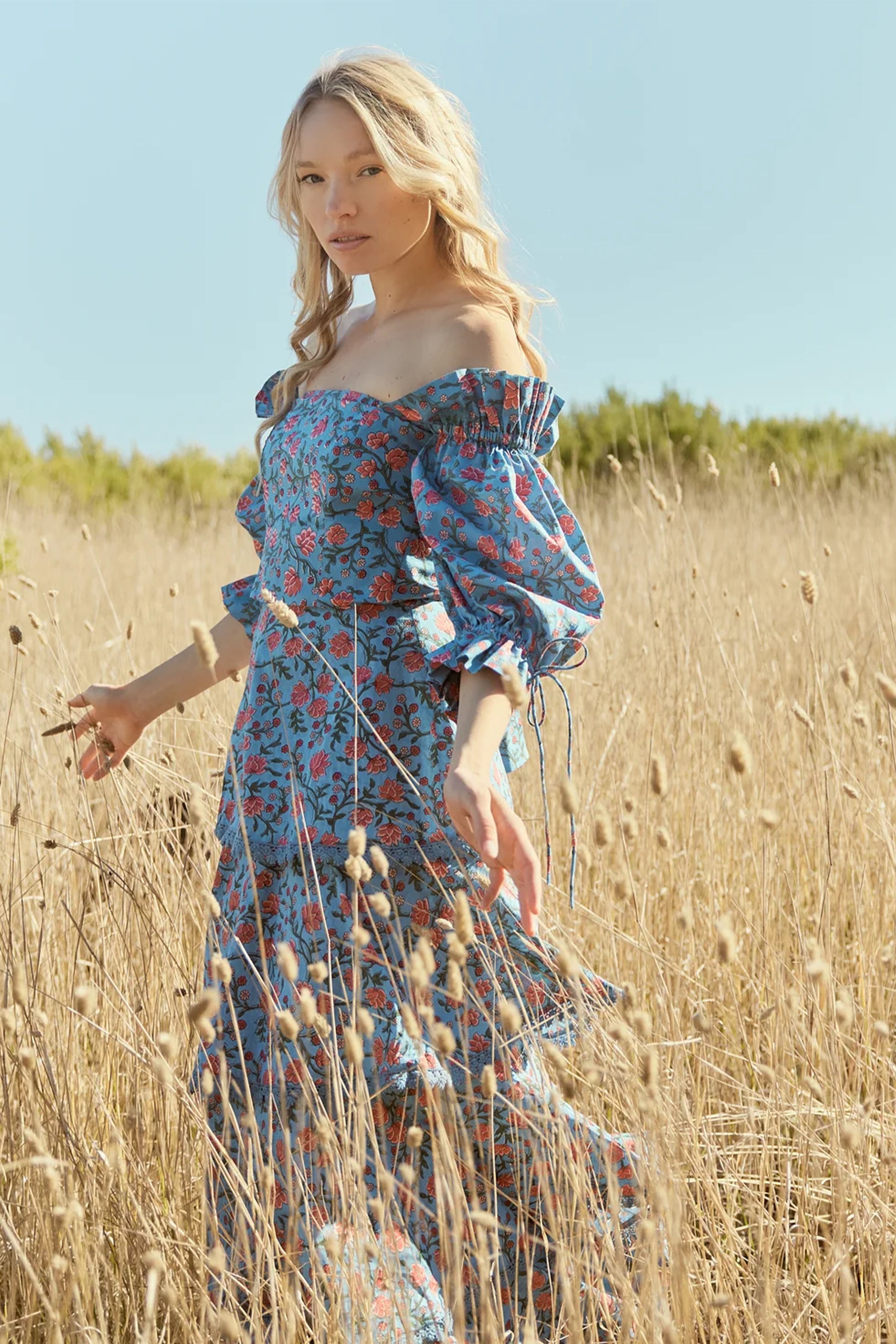 Casey Puff Sleeve Top – Couper